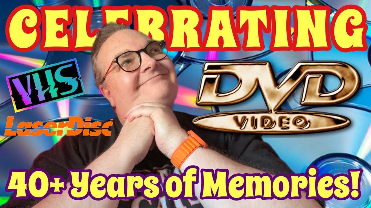 Celebrating DVD, VHS, Laserdisc - 40+ Years of Memories! - YouTube
