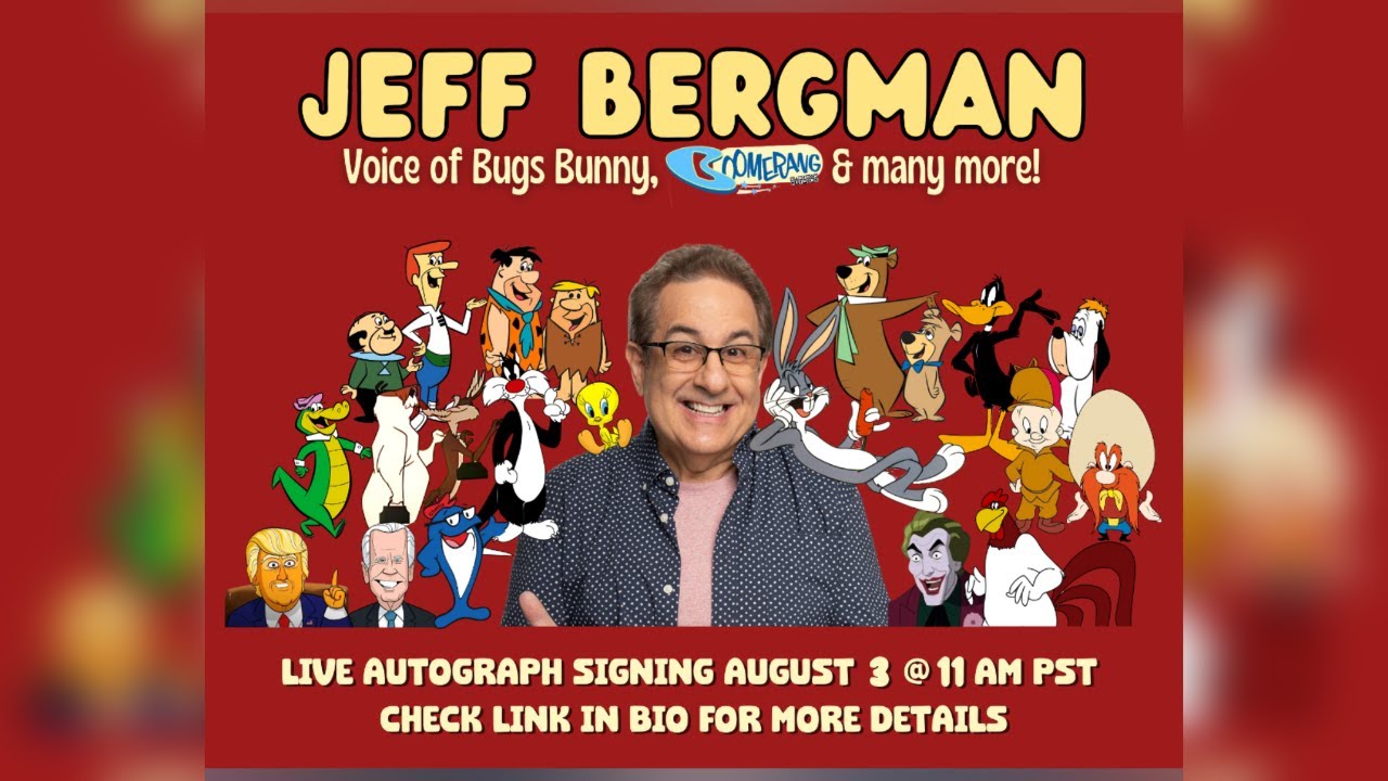 Jeff Bergman live autograph signing on Whatnot.com App - YouTube