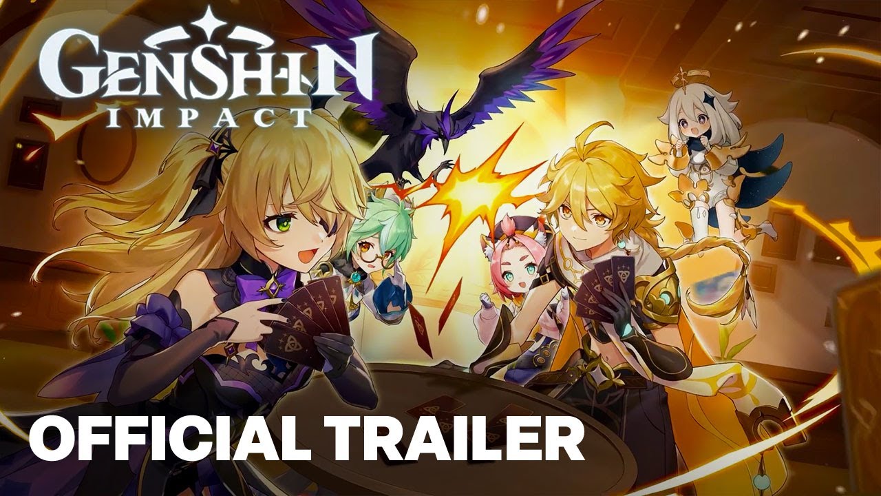 Genshin Impact Genius Invokation TCG New Gameplay Trailer - YouTube