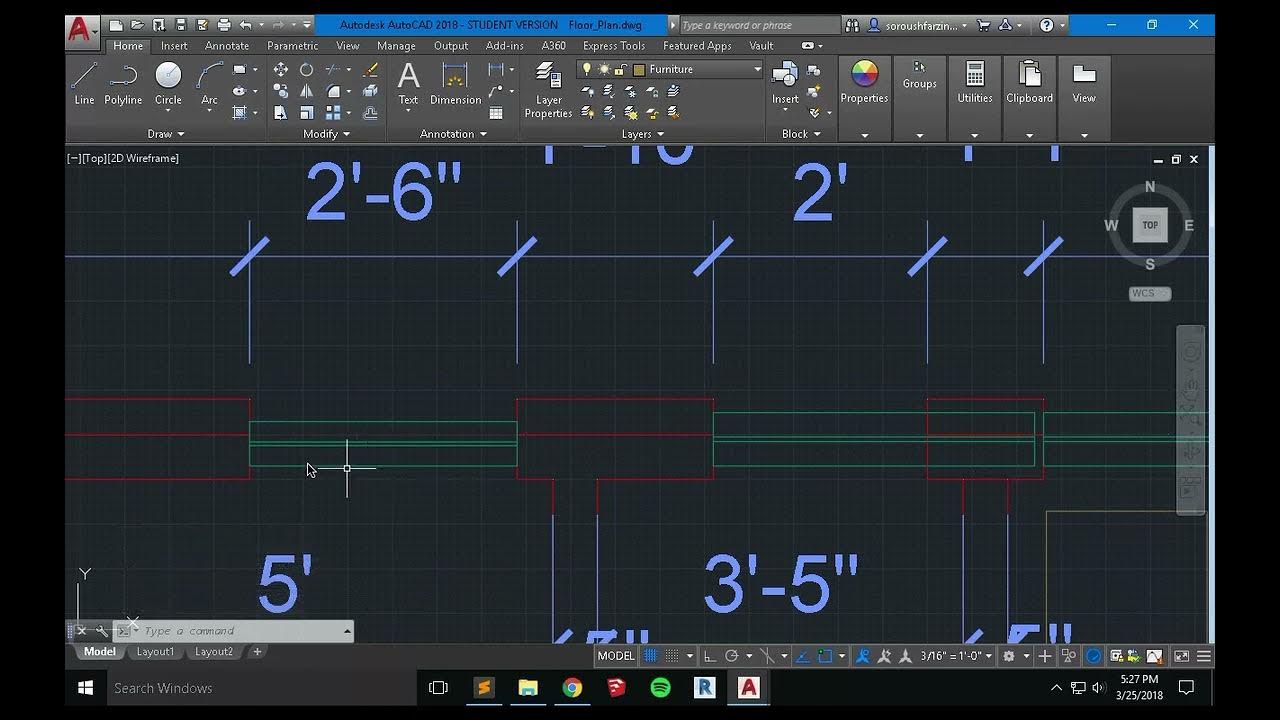 AutoCAD Tutorial 4 | Class 08 | Scaling Blocks - YouTube