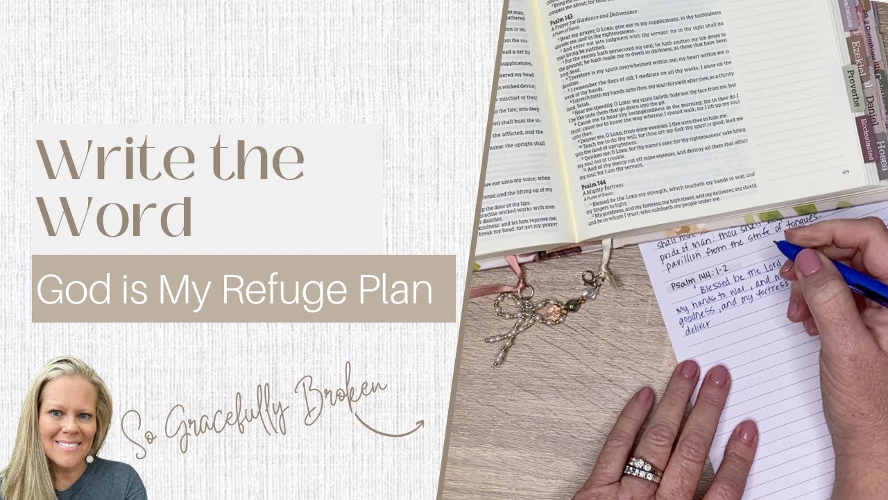 God is My Refuge | Write the Word | March 2025 | Week 2 - YouTube