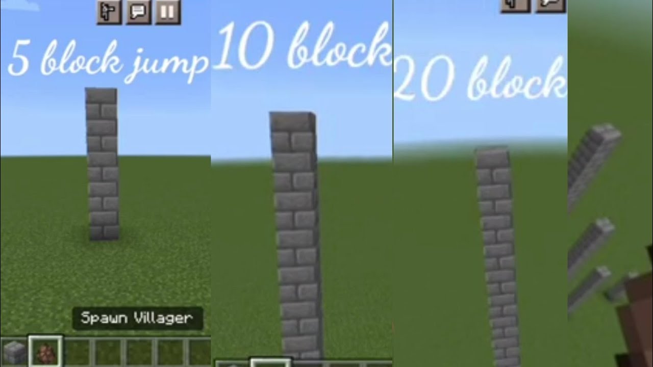 Village strong test Minecraft viral hack - YouTube