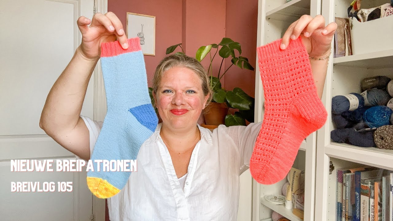 Breivlog 105 | Sokken Breien | Curiouser and Curiouser Socks & Basic ...