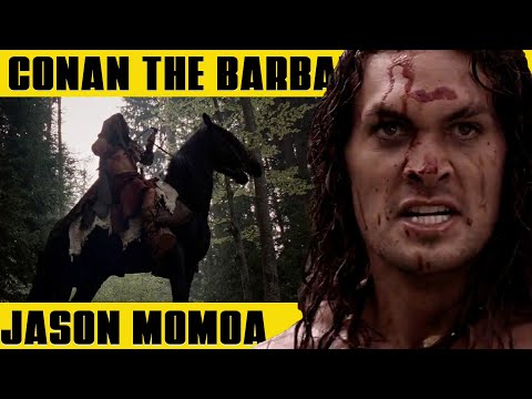 JASON MOMOA horseback chase | CONAN THE BARBARIAN (2011)