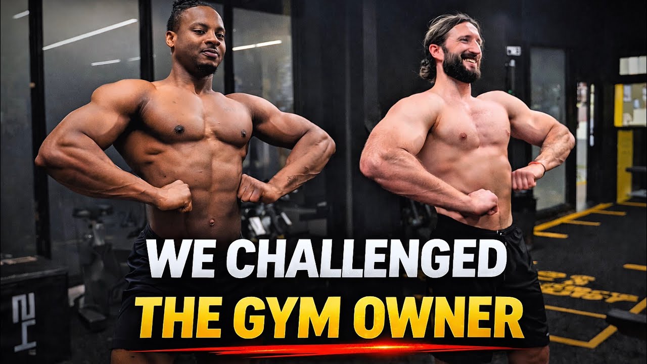 WE FACED OFF WITH A GYM OWNER IN THIS CRAZY CARDIO CHALLENGE - YouTube