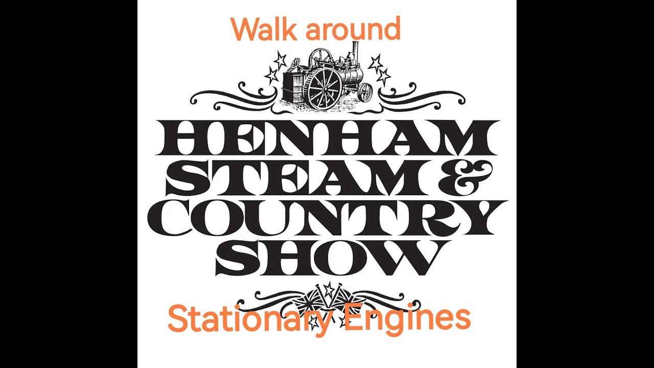 Stationary Engines at Henham steam rally 2024 - YouTube