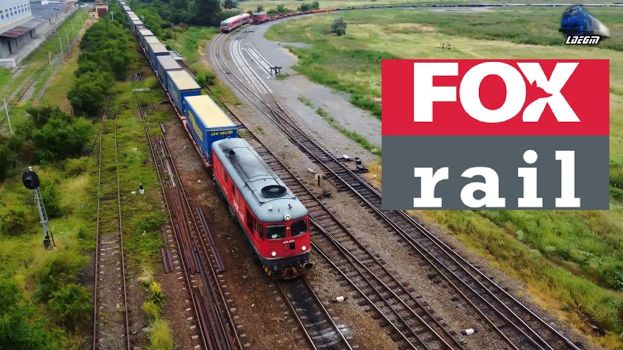 Tren Intermodal FOX Rail Sosește din Ungaria în Gara Episcopia Bihor ...
