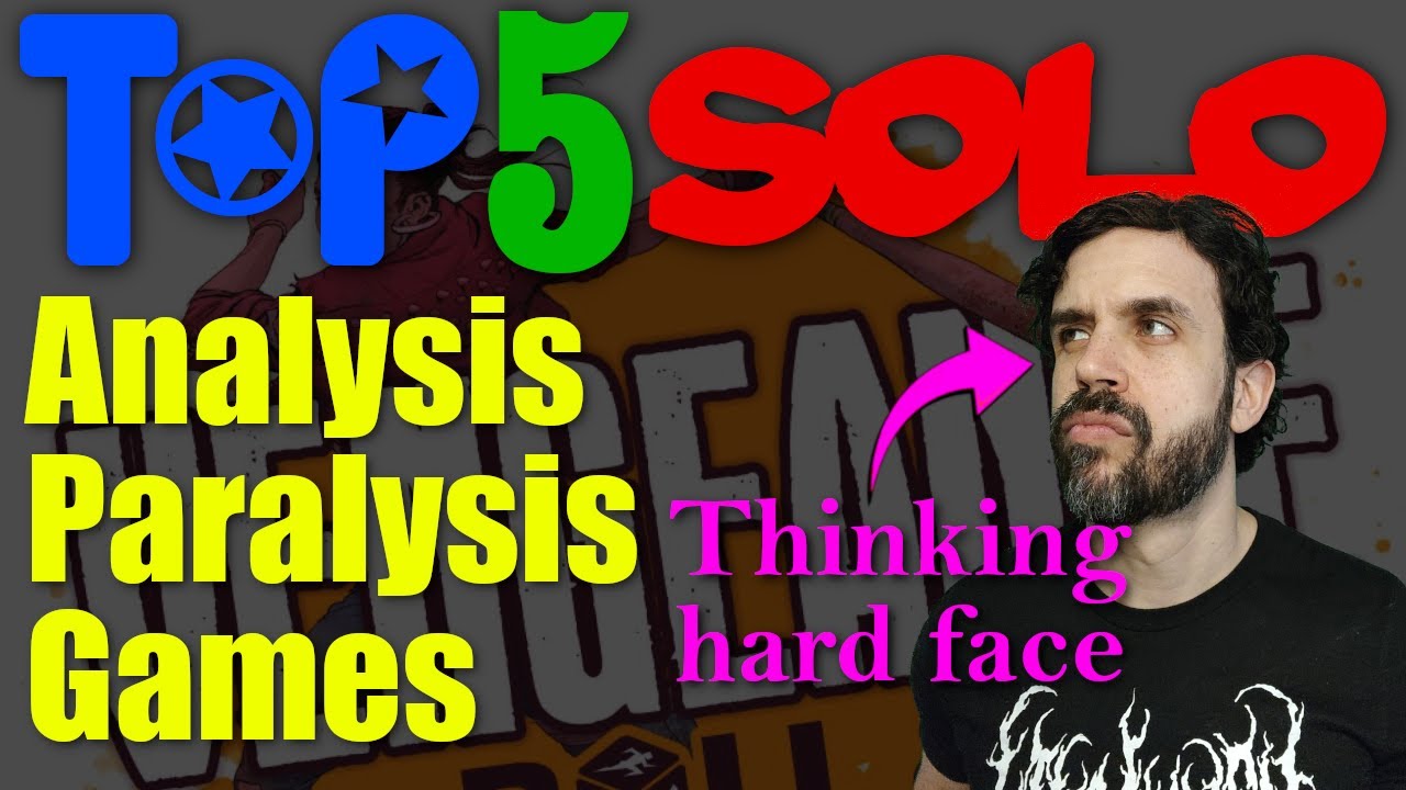 Top 5 Solo Analysis Paralysis Games | You got a stew going - YouTube