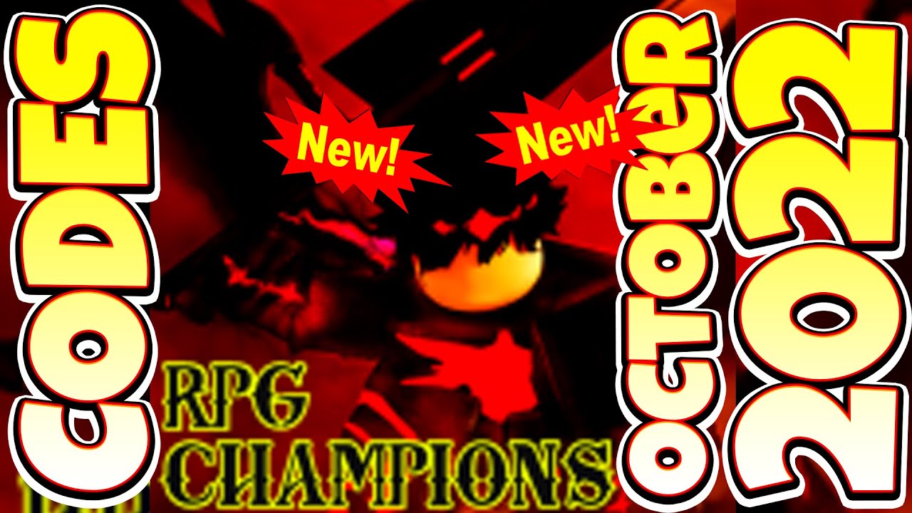 NEW CODES [2x COIN + EVENT] RPG CHAMPIONS, Roblox GAME, ALL SECRET ...