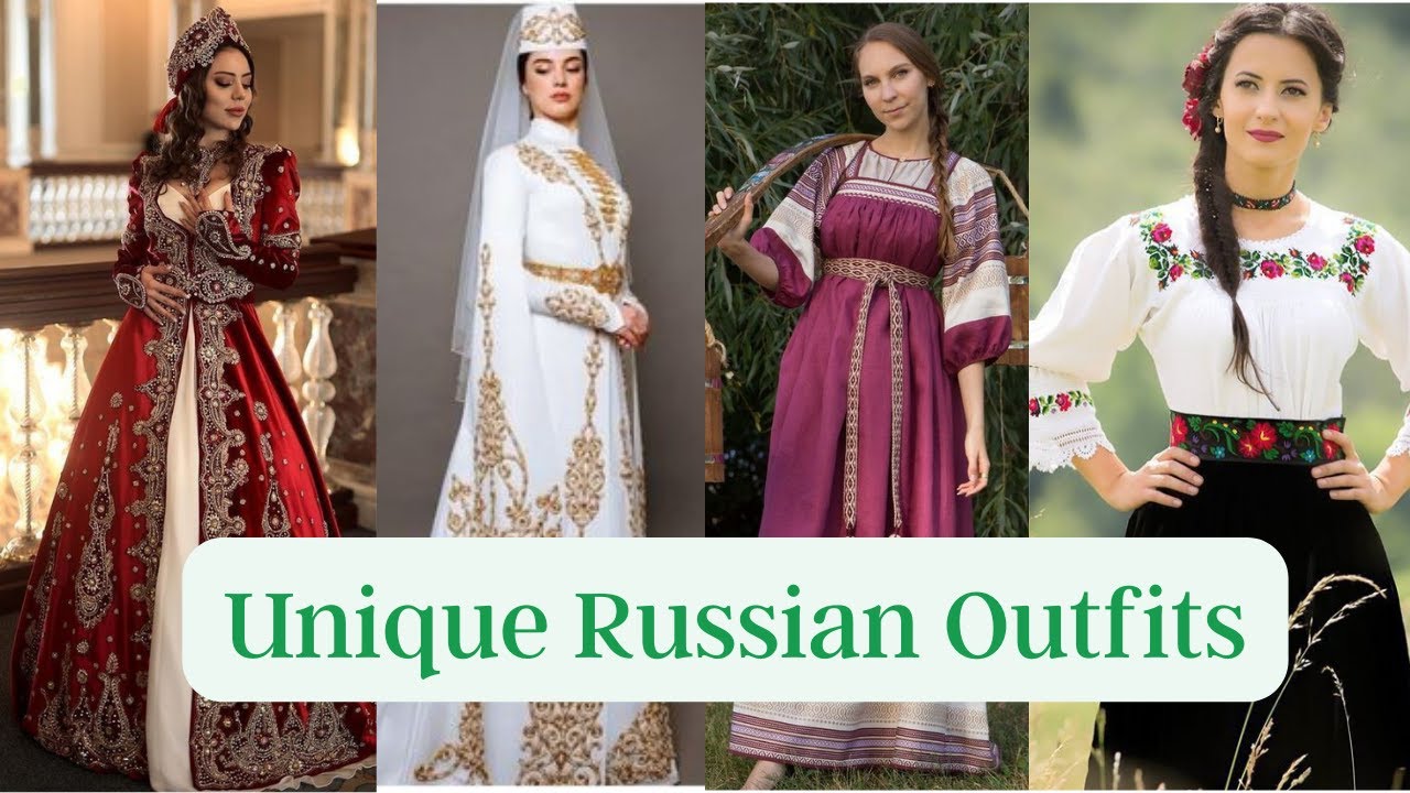russia | Beautiful russian dresses | national russian dresses - YouTube