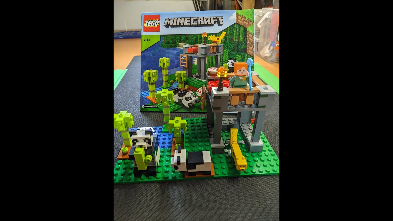 Minecraft Lego - Bamboo Treehouse build - YouTube