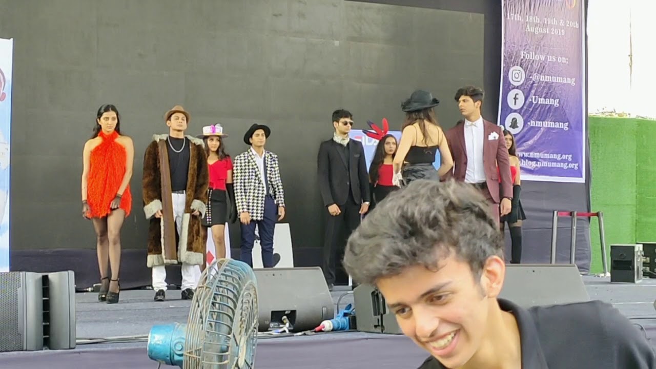 NM College ramp walk - YouTube