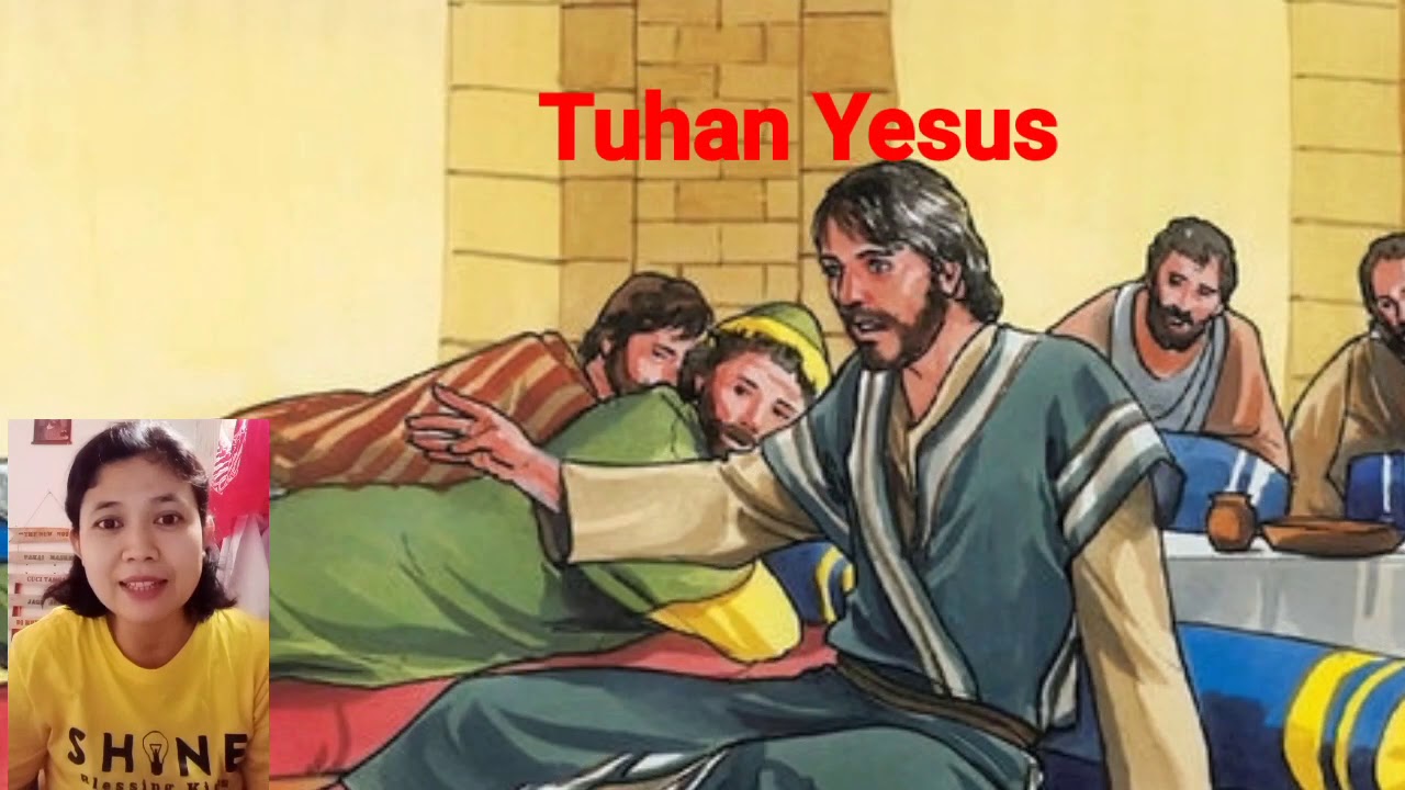 Cerita Sekolah Minggu tentang Yesus diurapi di Betania - YouTube