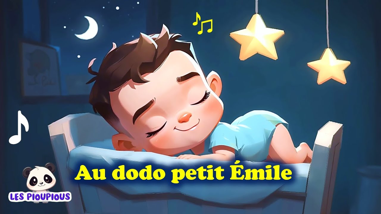Au dodo petit Émile 🚂 Berceuse bébé personnalisée pour dormir ...