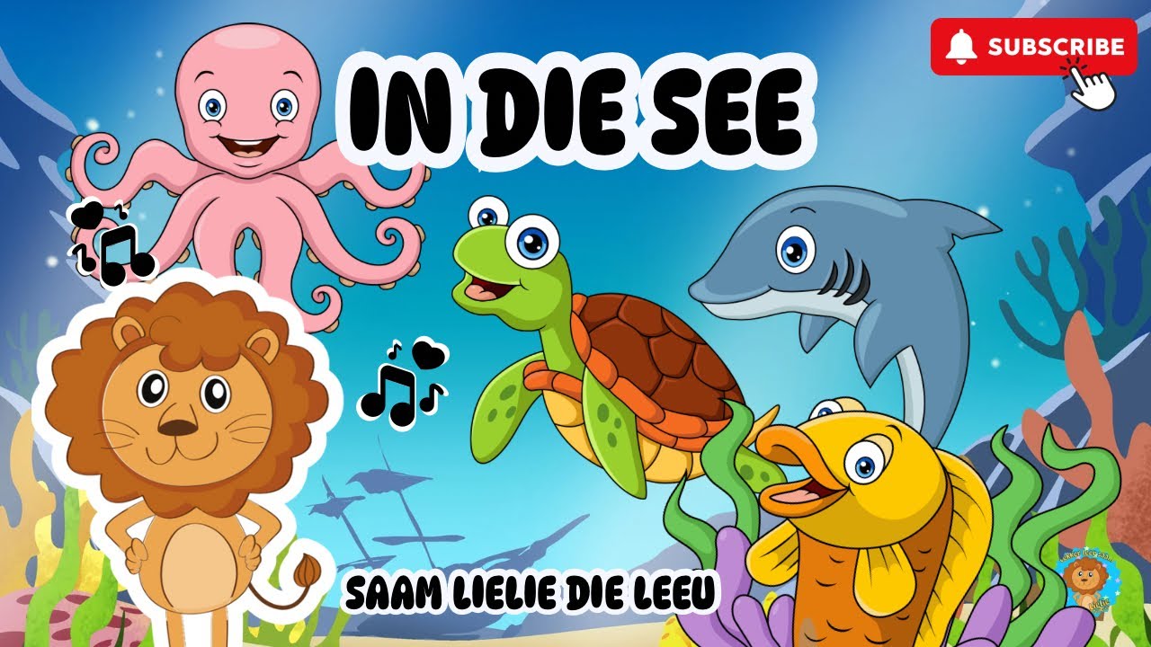 In die see #seediere #afrikaans - YouTube