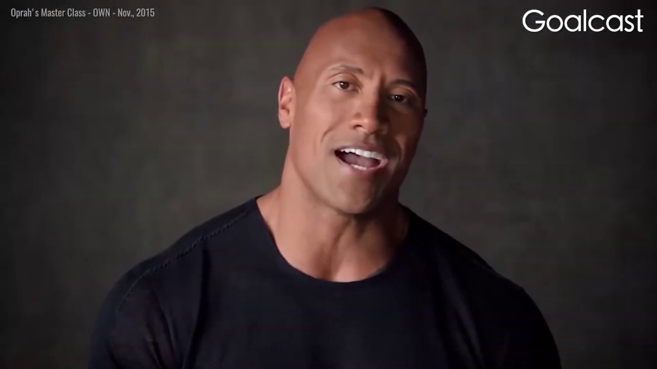 Dwayne The Rock Johnson's speech that changes your life forever - YouTube