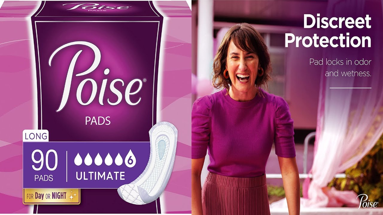 Poise Incontinence Pads for Women, Ultimate Absorbency Review - YouTube