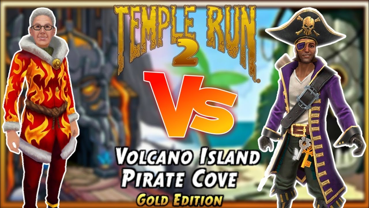 Mrs. Claus Volcanic VS Jean Benitez Captain Volcano Island Temple Run 2 ...