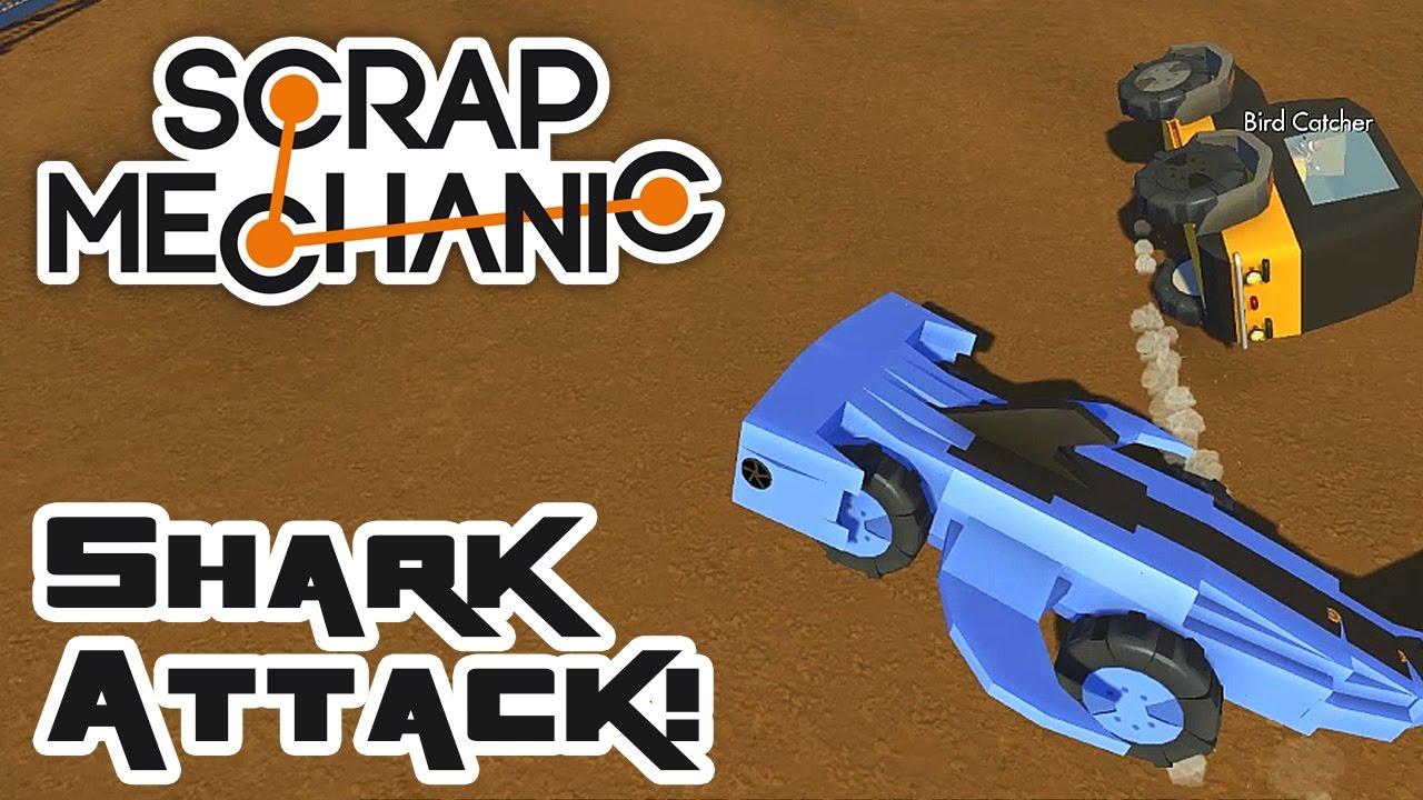 Scrap Karts 4: Shark Attack! - Let's Play Scrap Mechanic Multiplayer ...