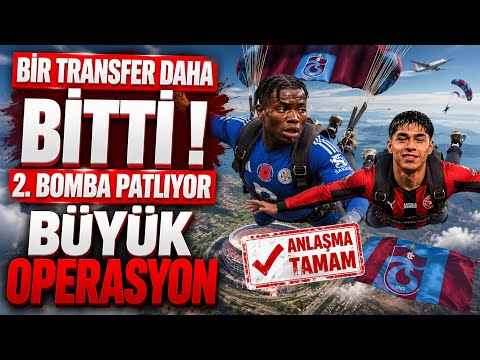 Bir transfer daha tamam ! 2.İsim belli ! Resmen istambula geldi #trabzonspor 