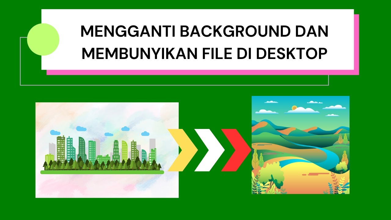 Untuk Pemula! Ini cara mengubah tampilan background pada desktop ...