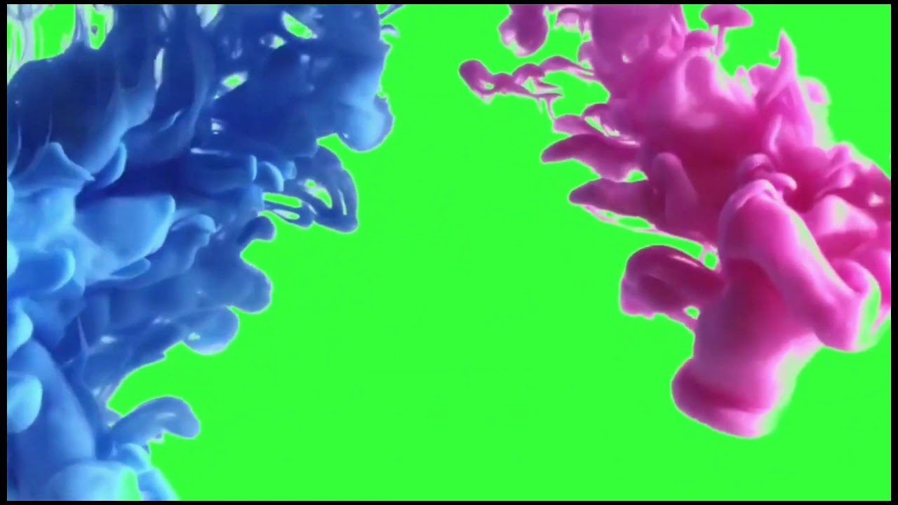 Colourful Green Screen Effects For Youtube Intro - YouTube