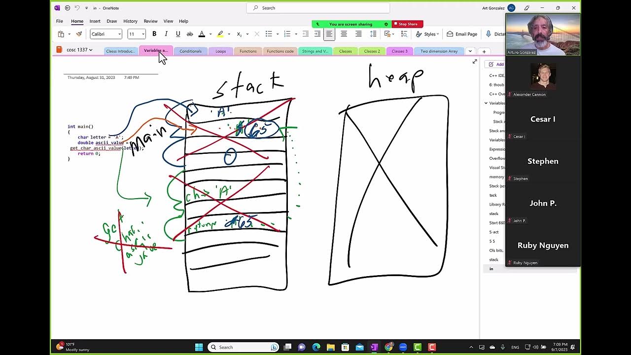 090723 COSC 1337 C++ data type casting, overflow, underflow, and ...