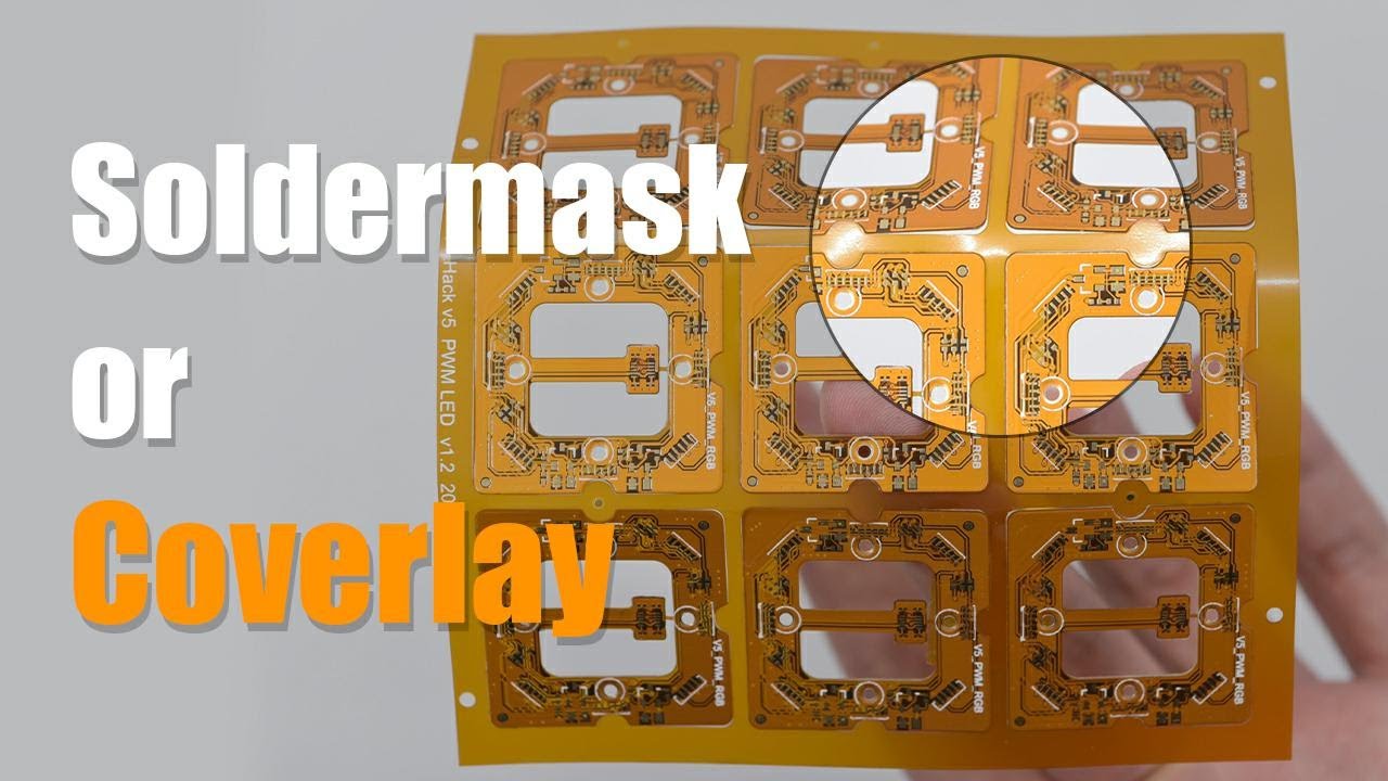 The Difference between Coverlay and Solder Mask | PCB Knowledge - YouTube