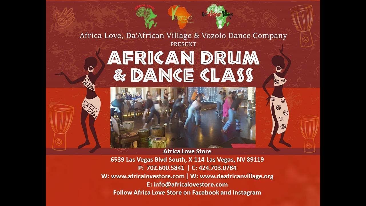 African Dance Class Las Vegas hosted by Africa Love, Da'African Village ...