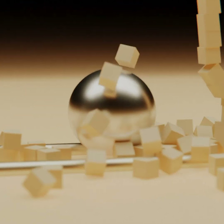 Satisfying Rolling Ball Animation | Blender 3.4 #3d #animation #blender ...