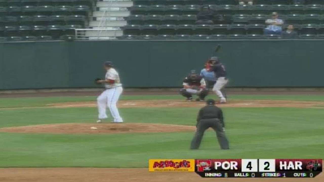 Tate Matheny drives in two - YouTube