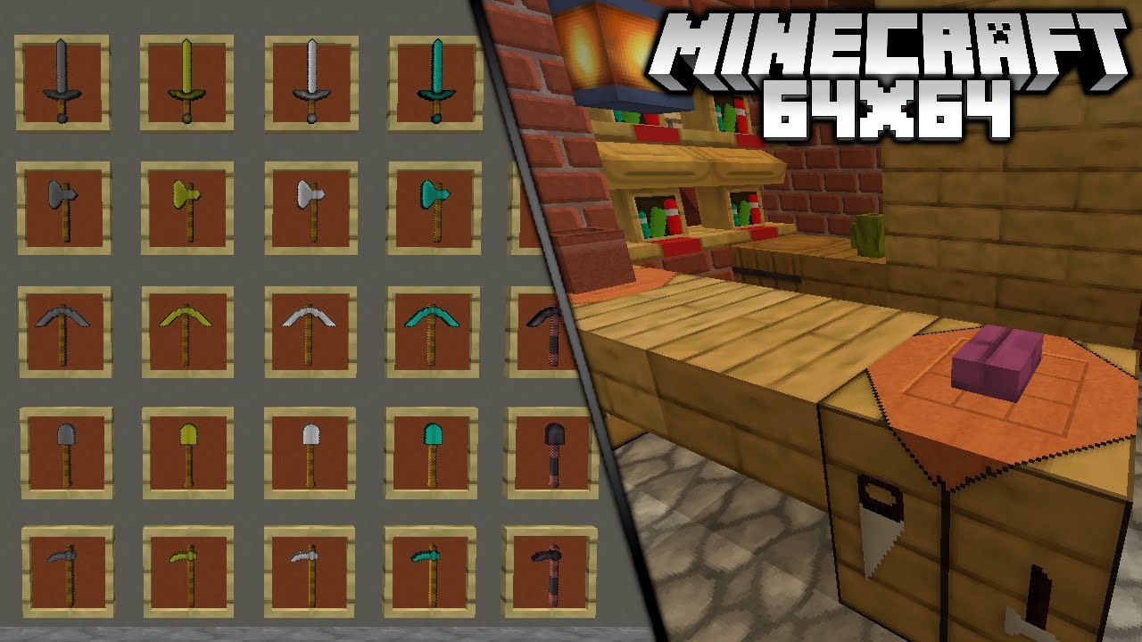 Stevens Traditional Texture Pack Download (Faithful 64x) - YouTube