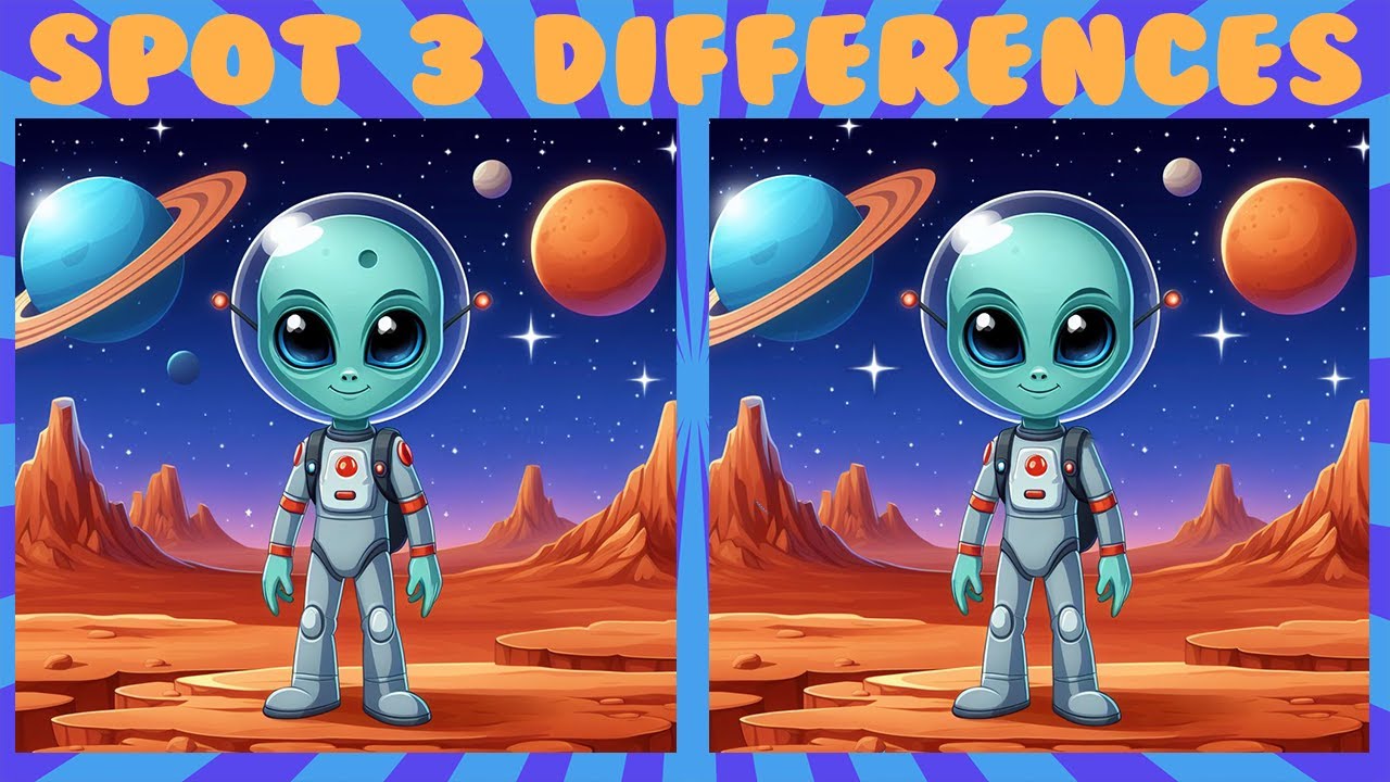 Genius Alert🏆! Spot the Difference Challenge😎: Find Every Distinction ...