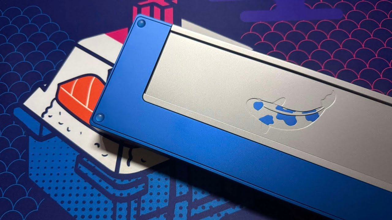 SingaKBD Kohaku R2 Yale Blue | Pre-Retooled MX Blacks on Aluminum | GMK ...