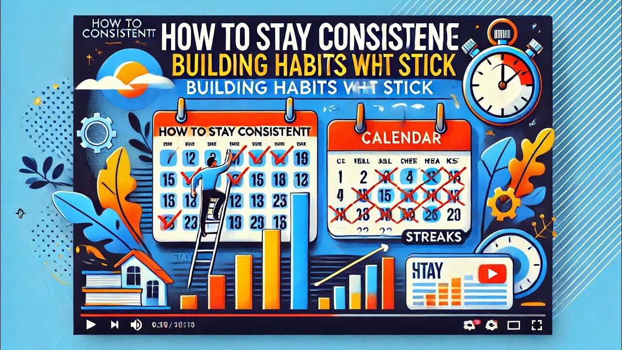 How to Stay Consistent: Building Habits That Stick - YouTube