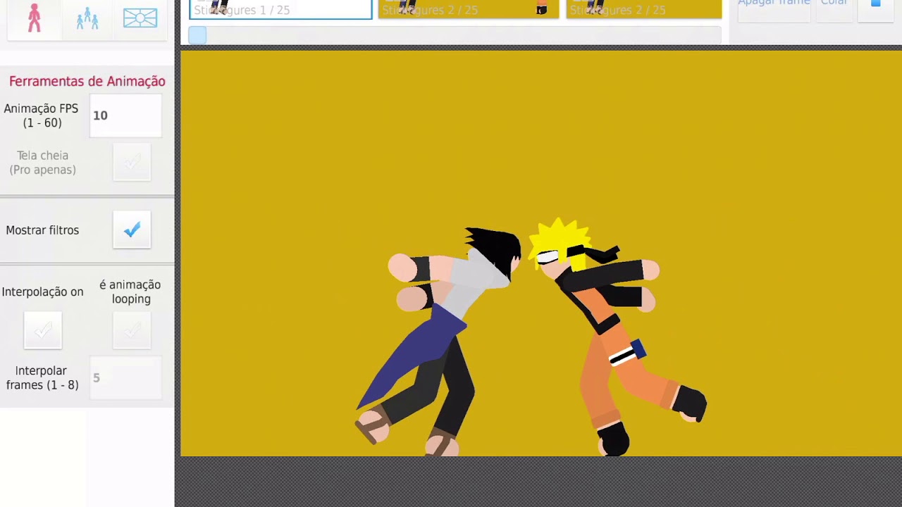 Sasuke x Naruto (stick nodes) - YouTube