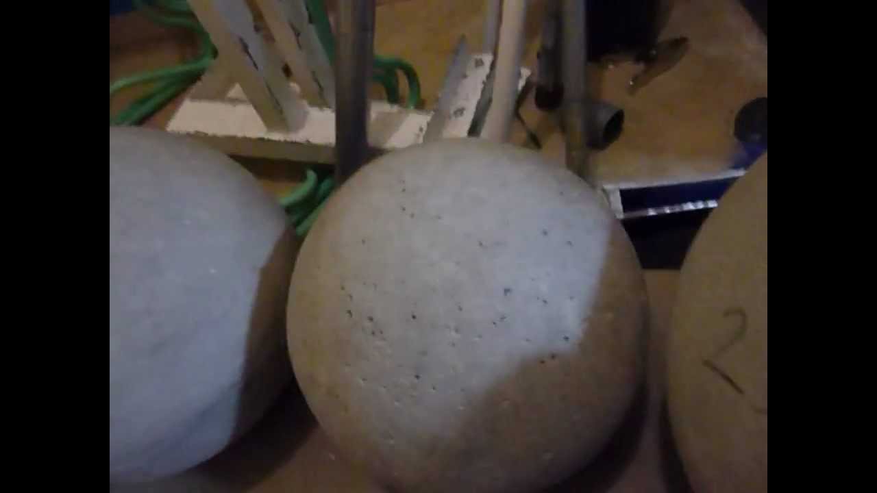 First time Atlas Stone making - YouTube