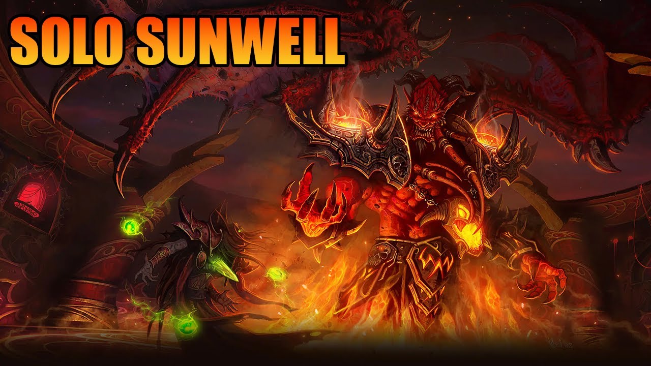 Solo Sunwell - BDK POV | Cata Classic - YouTube