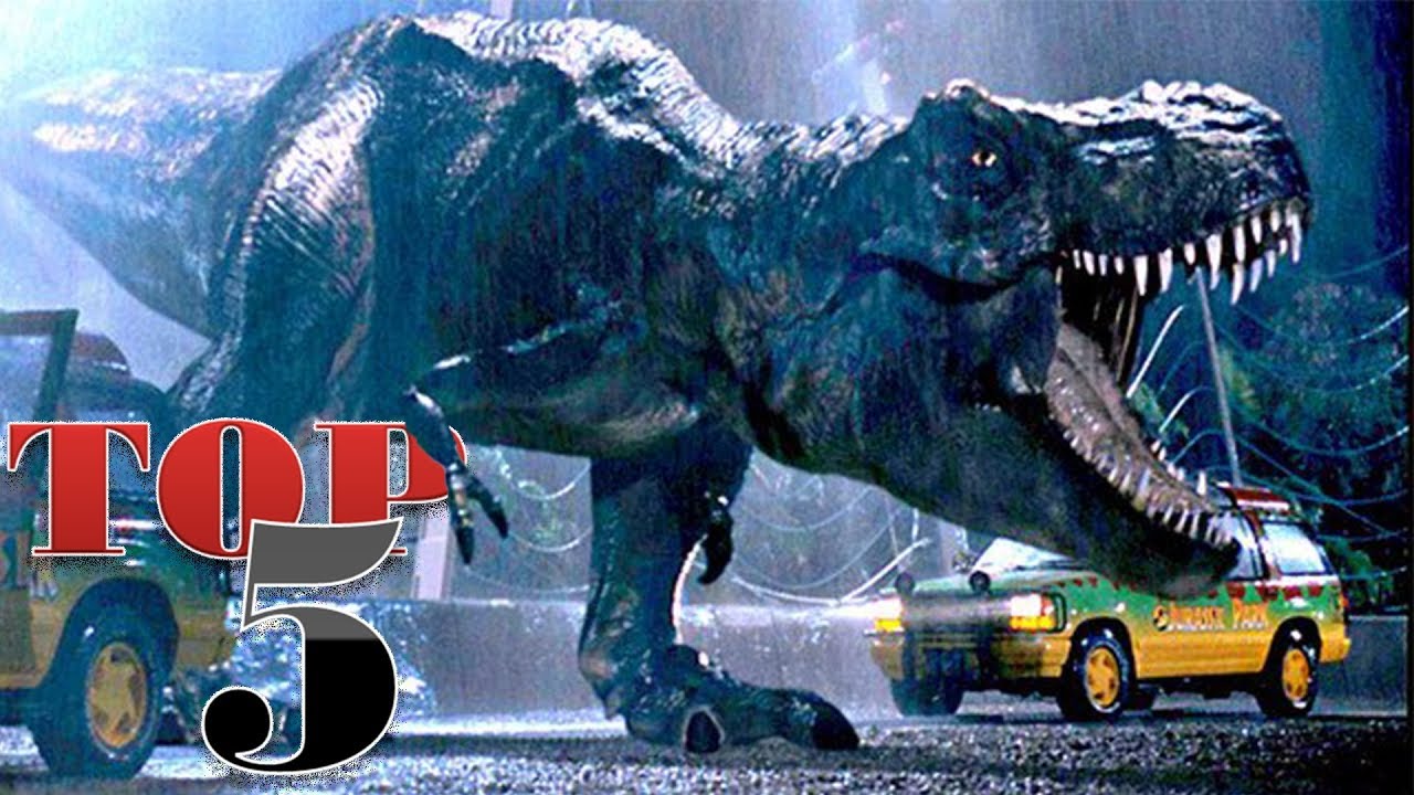 Top 5 Rexy Scenes in Jurassic World / Park Universe RANKED - YouTube