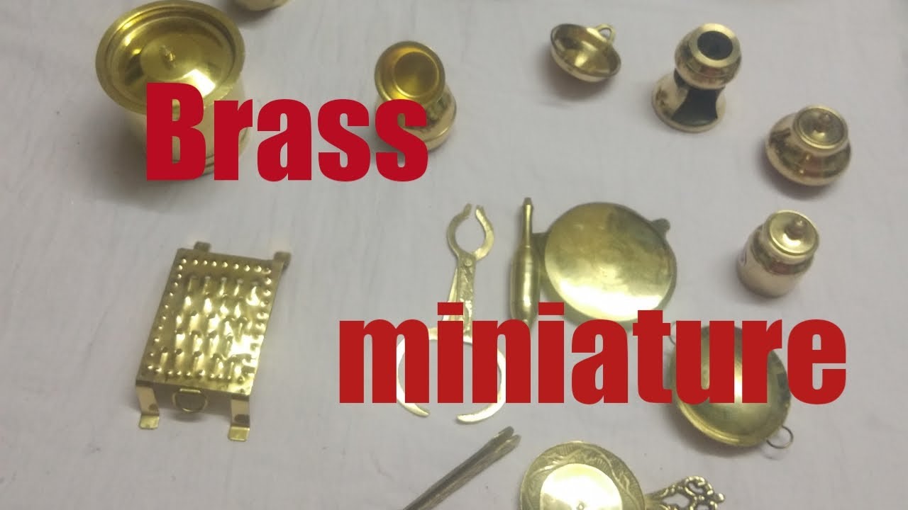 Brass miniature - YouTube