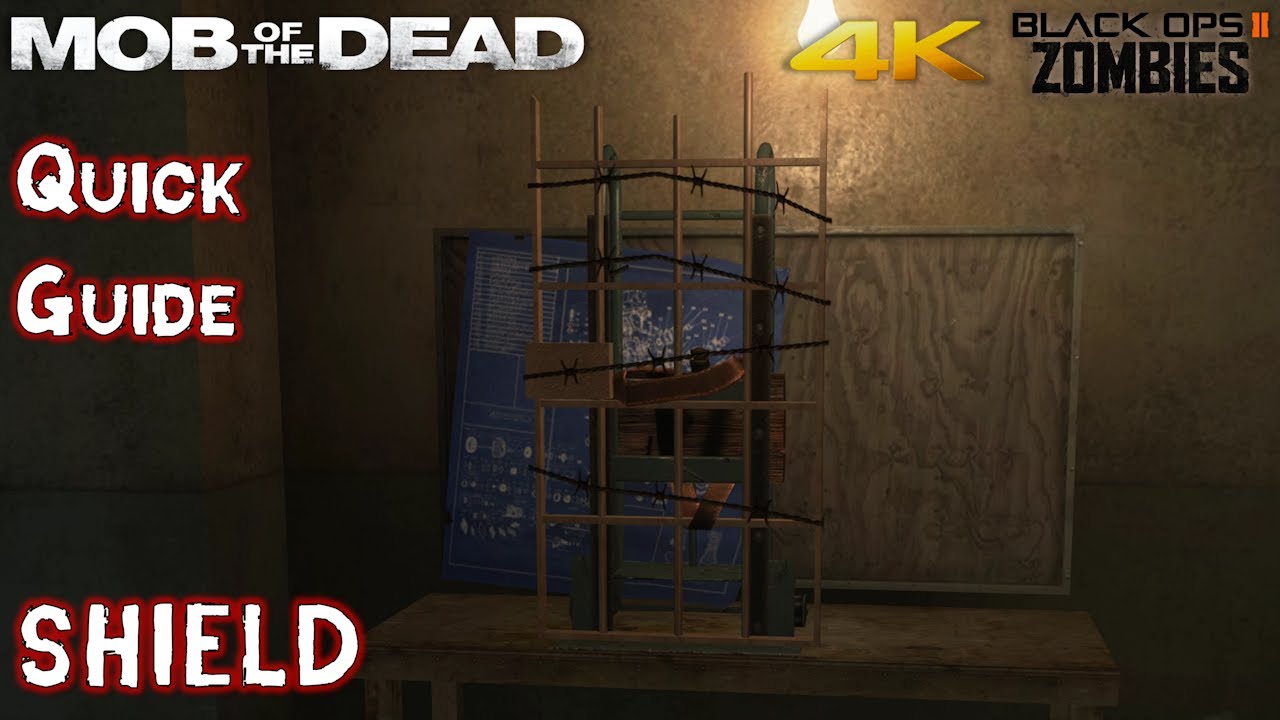 MOB OF THE DEAD Guides: 'How to Build and use the Shield' (4K) - YouTube