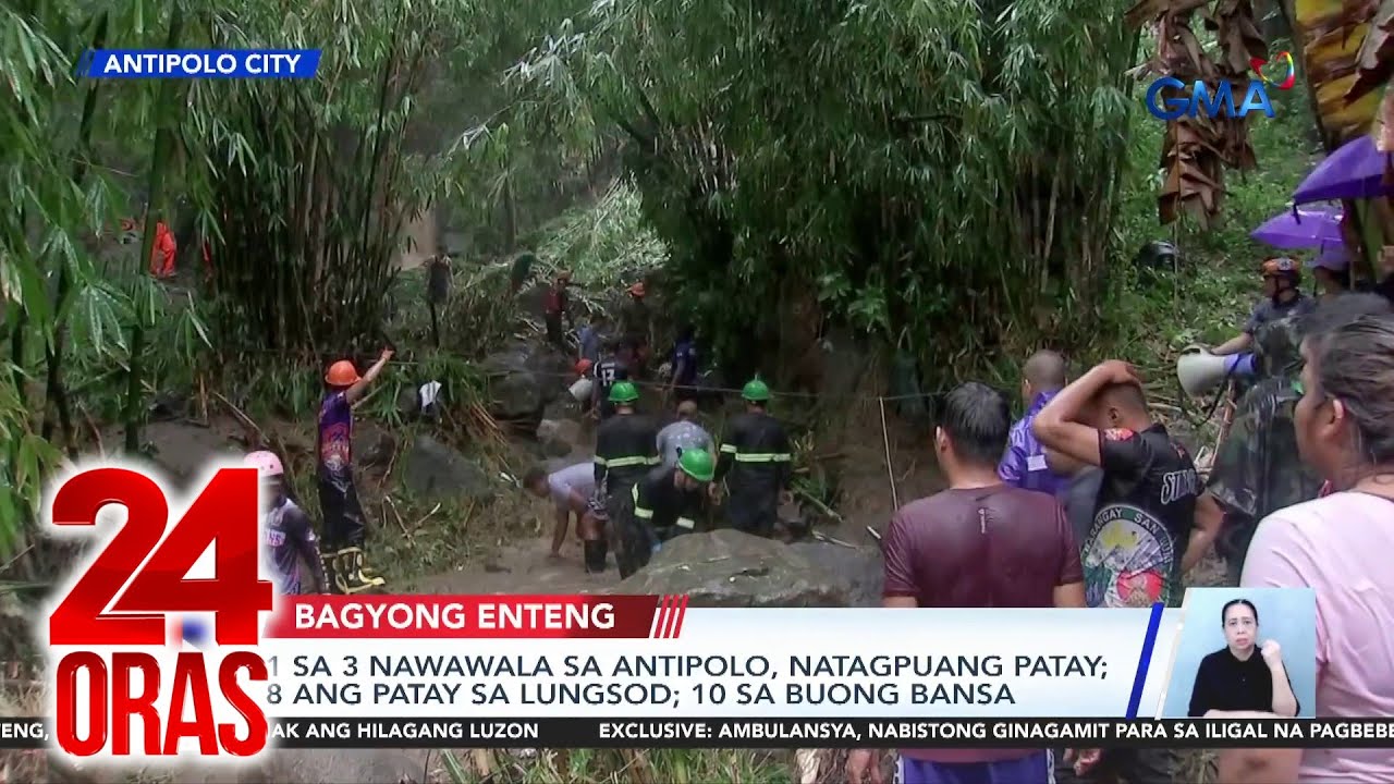 1 sa 3 nawawala sa Antipolo, natagpuang patay; 8 ang patay sa lungsod ...