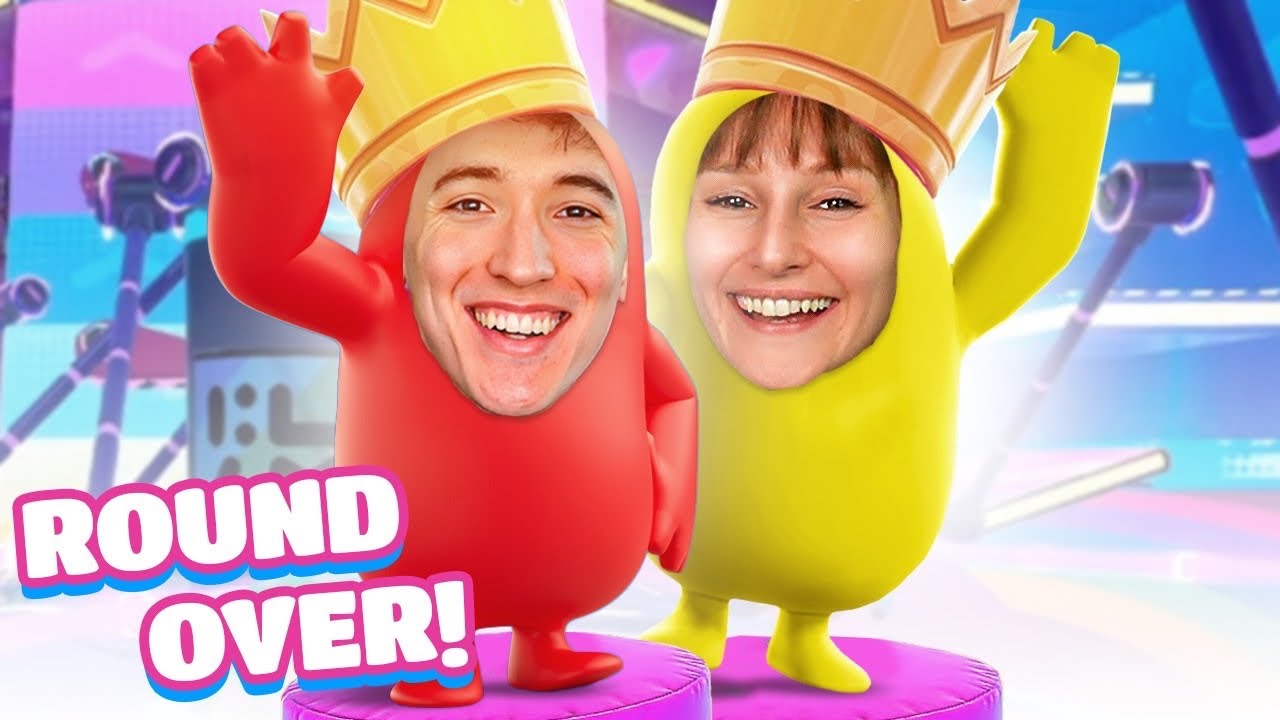 WINNING FALL GUYS IN ONE ROUND! (Ft FreyzPlayz) - YouTube