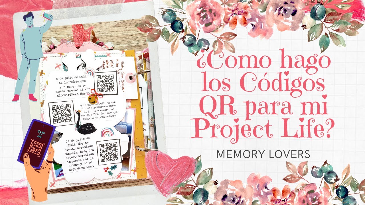 🎀 ¿Como hago mis Códigos QR para mi Project Life? 🎀 - YouTube