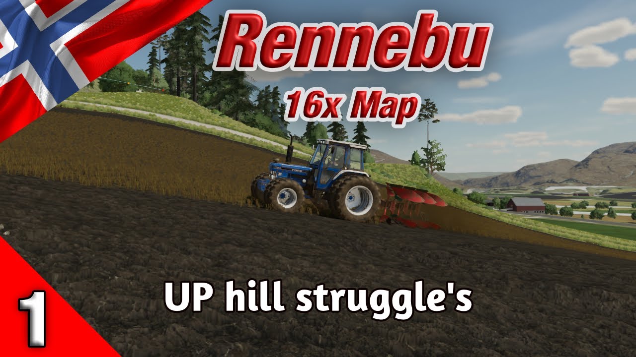 First day - Rennebu in Norway - FS22 - Episode 1 - YouTube