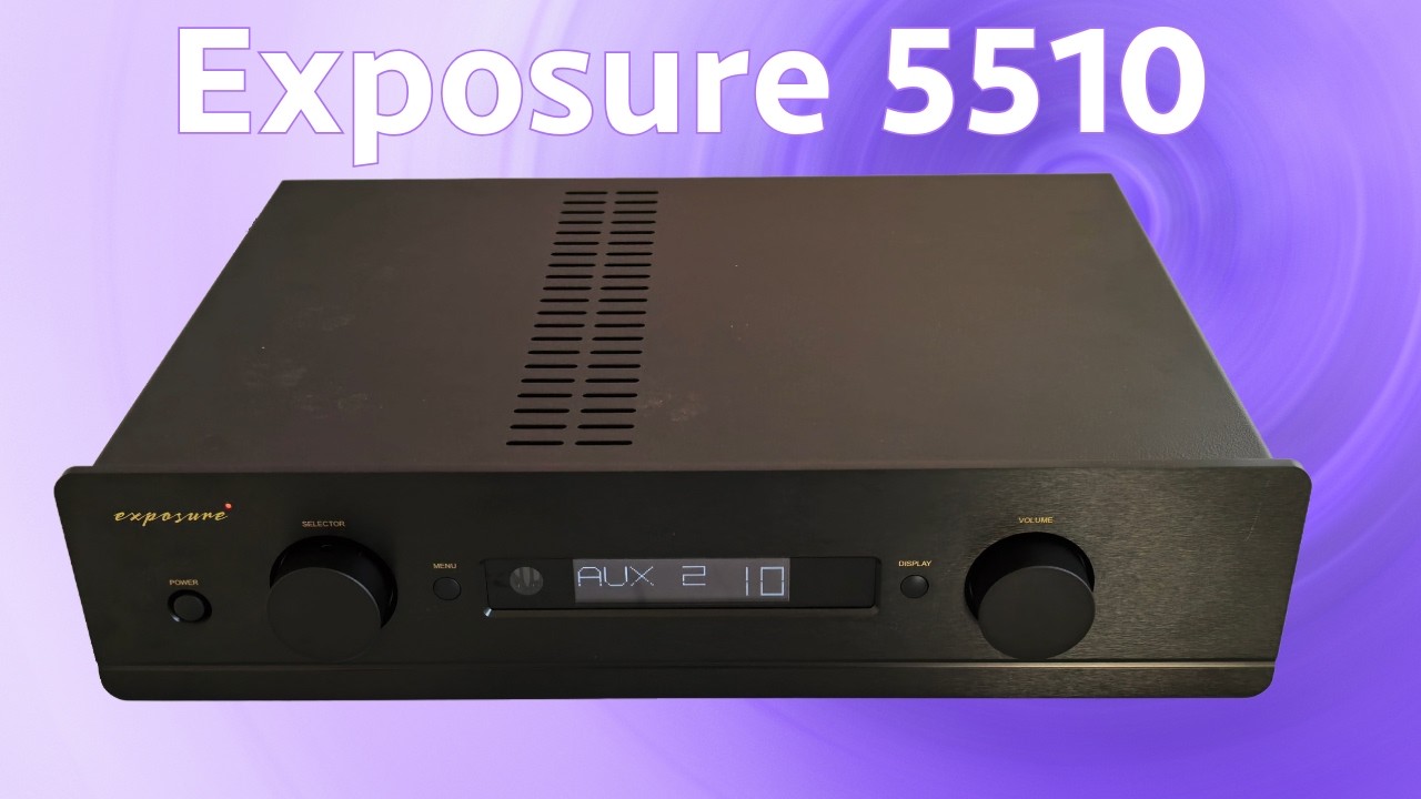 Exposure 5510 Integrated Amplifier deep unboxing - YouTube
