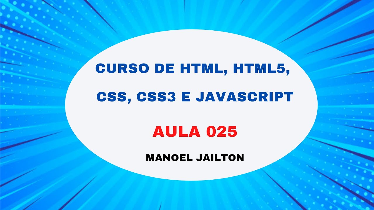 Curso De Html Html5 Css Css3 E Javascript Aula 025 Tag Div Tag Span Tag Style Youtube