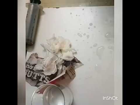 Testing of sanitary pad.