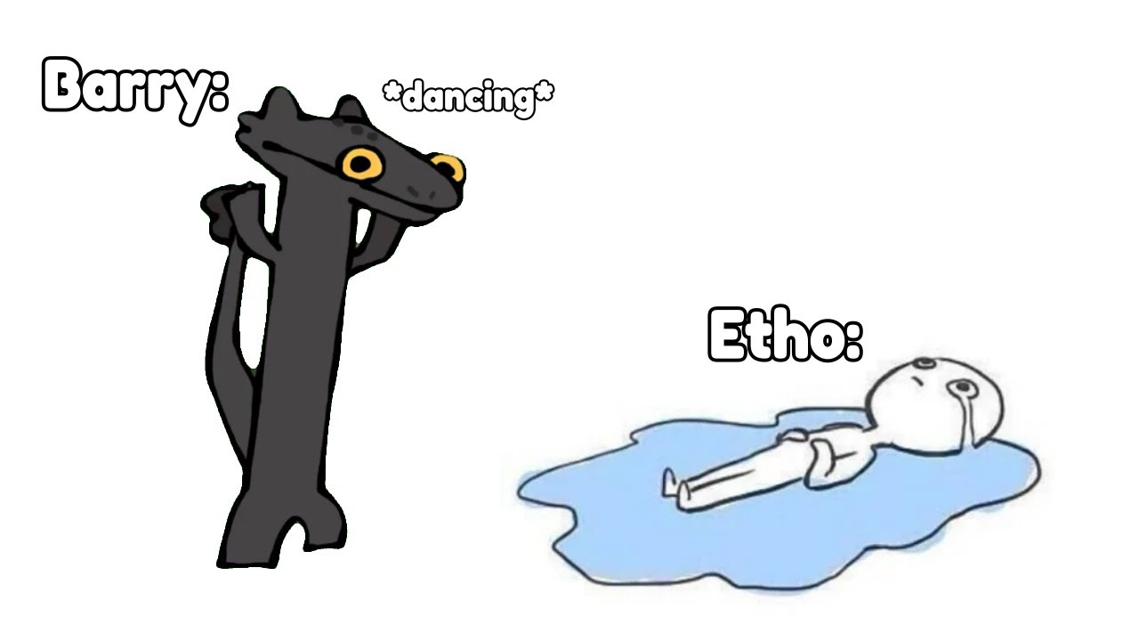 Barry vs Ethobot: - YouTube