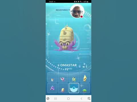 Evolving A Shiny Omanyte Into A Shiny Omastar & Shiny Dex Entry. - YouTube